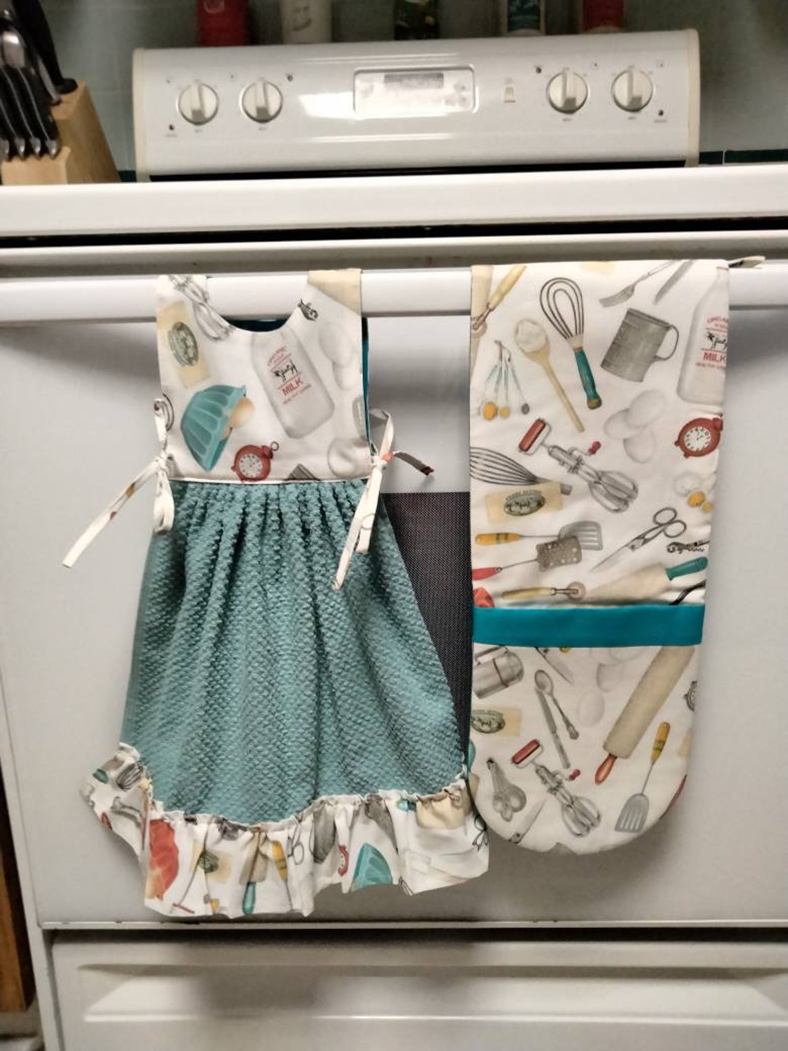 All Things Baking Kitchen Towel Set - Etsy