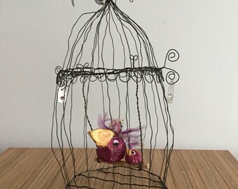 Wire bird cage | Etsy