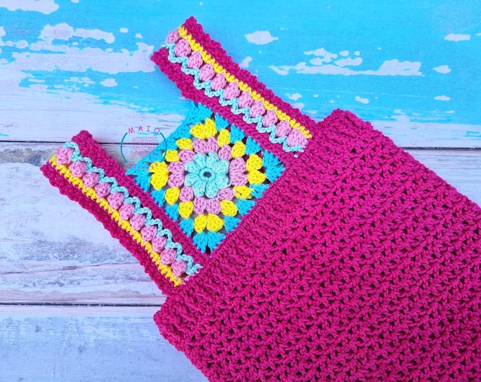 Girls Crochet Halter Pattern - Girls Halter Top Crochet Pattern - Baby ...