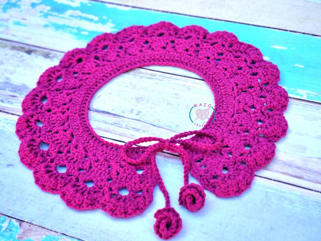 Crochet Collar Pattern, Sizes 3 Years to Adult - Etsy