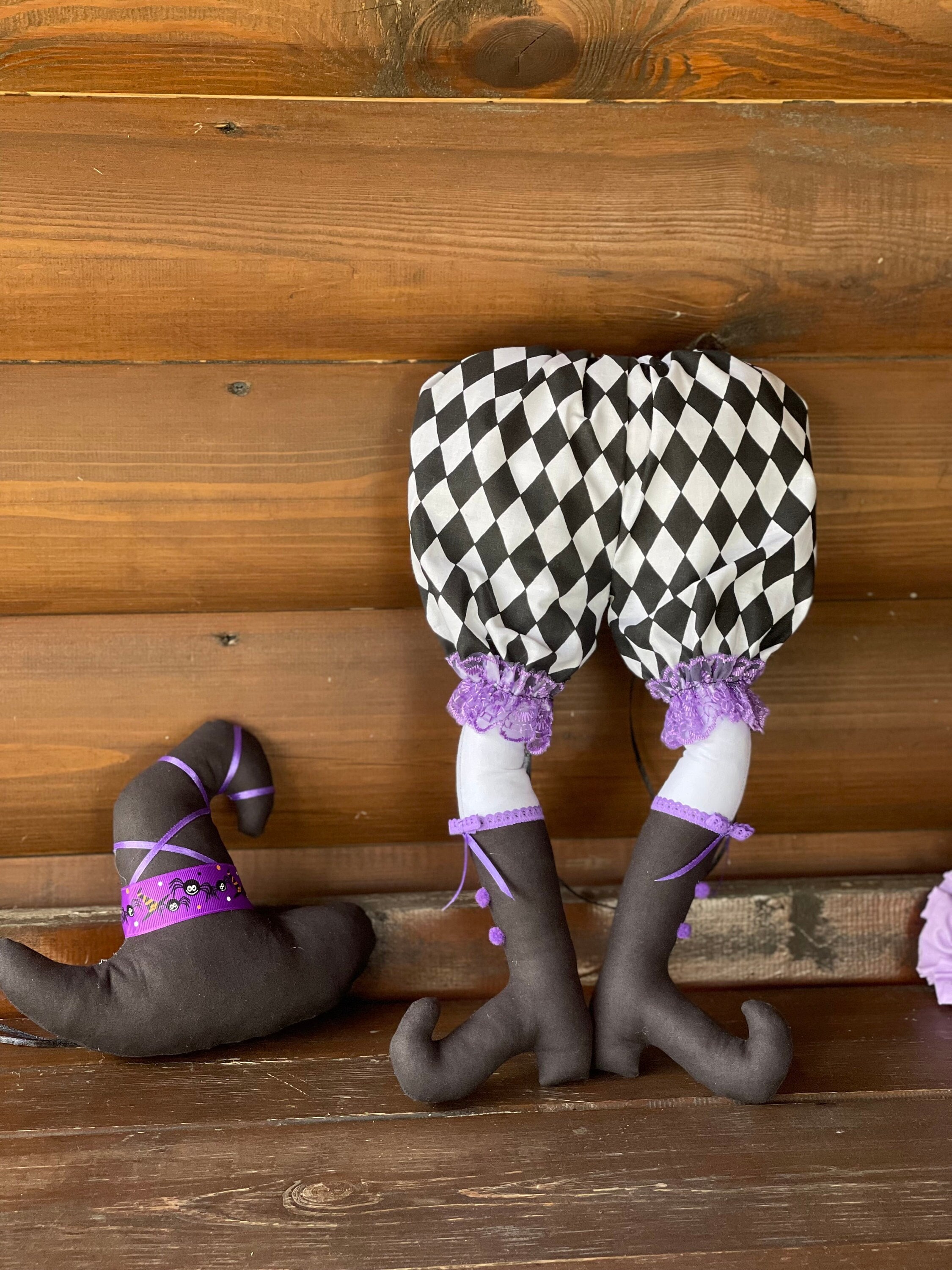 Witch Butt Halloween Decor Witch's Butt for Wreath Halloween Witch Butt ...