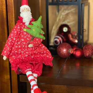 Santa Claus Santa Tilda Doll Scandinavian Christmas Doll Primitive ...
