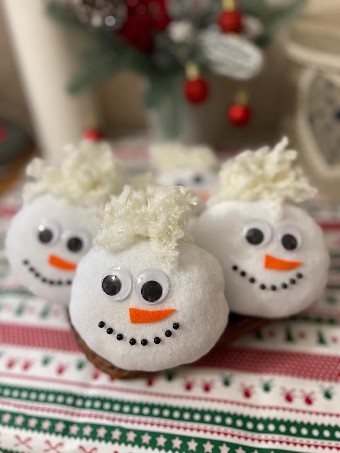 Snowballs Snowball Decorations Christmas Snowballs Christmas Tree ...