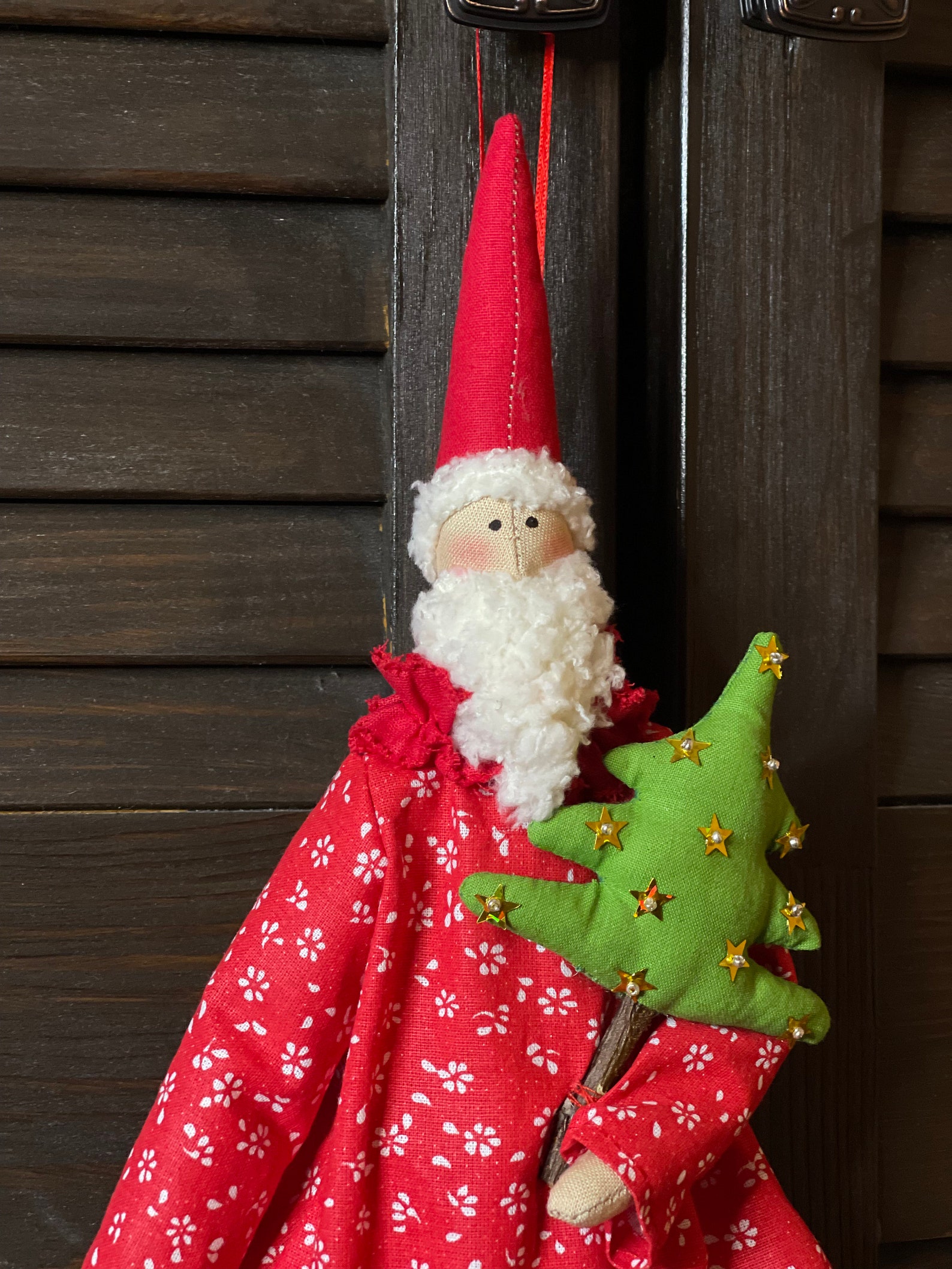 Santa Claus Santa Tilda Doll Scandinavian Christmas Doll - Etsy