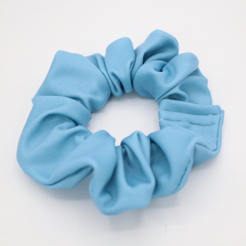 Light Blue Scrunchie Scrunchies Hair Ties Messy Bun | Etsy