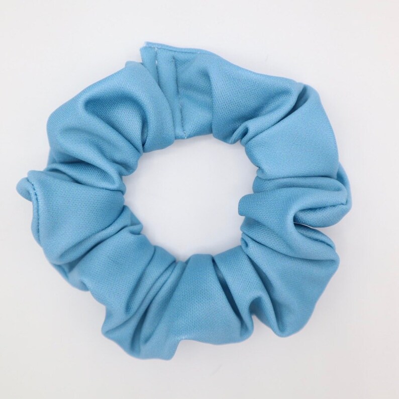 Light Blue Scrunchie Scrunchies Hair Ties Messy Bun - Etsy UK