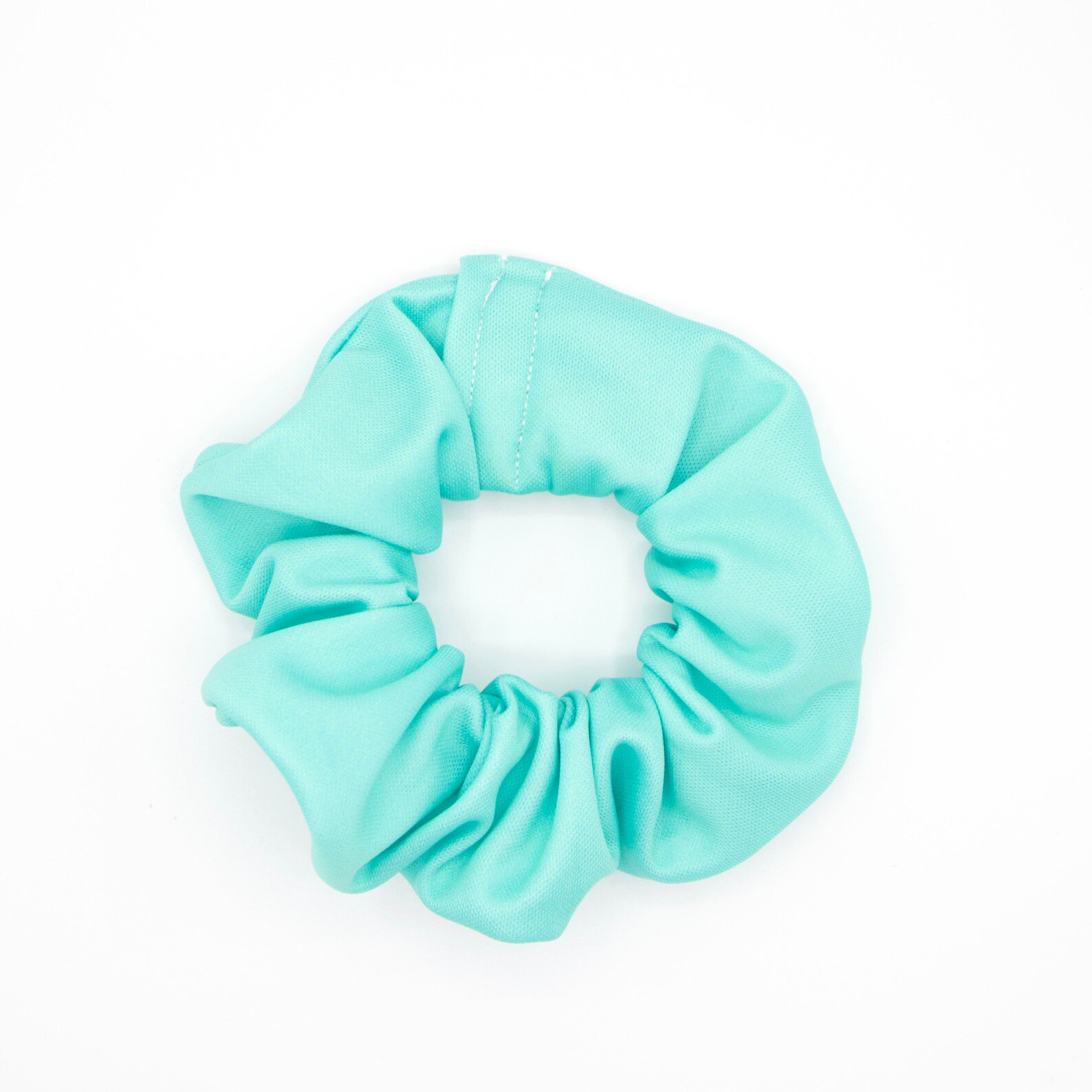 Sky Blue Scrunchie Solid Scrunchie hair ties hair | Etsy