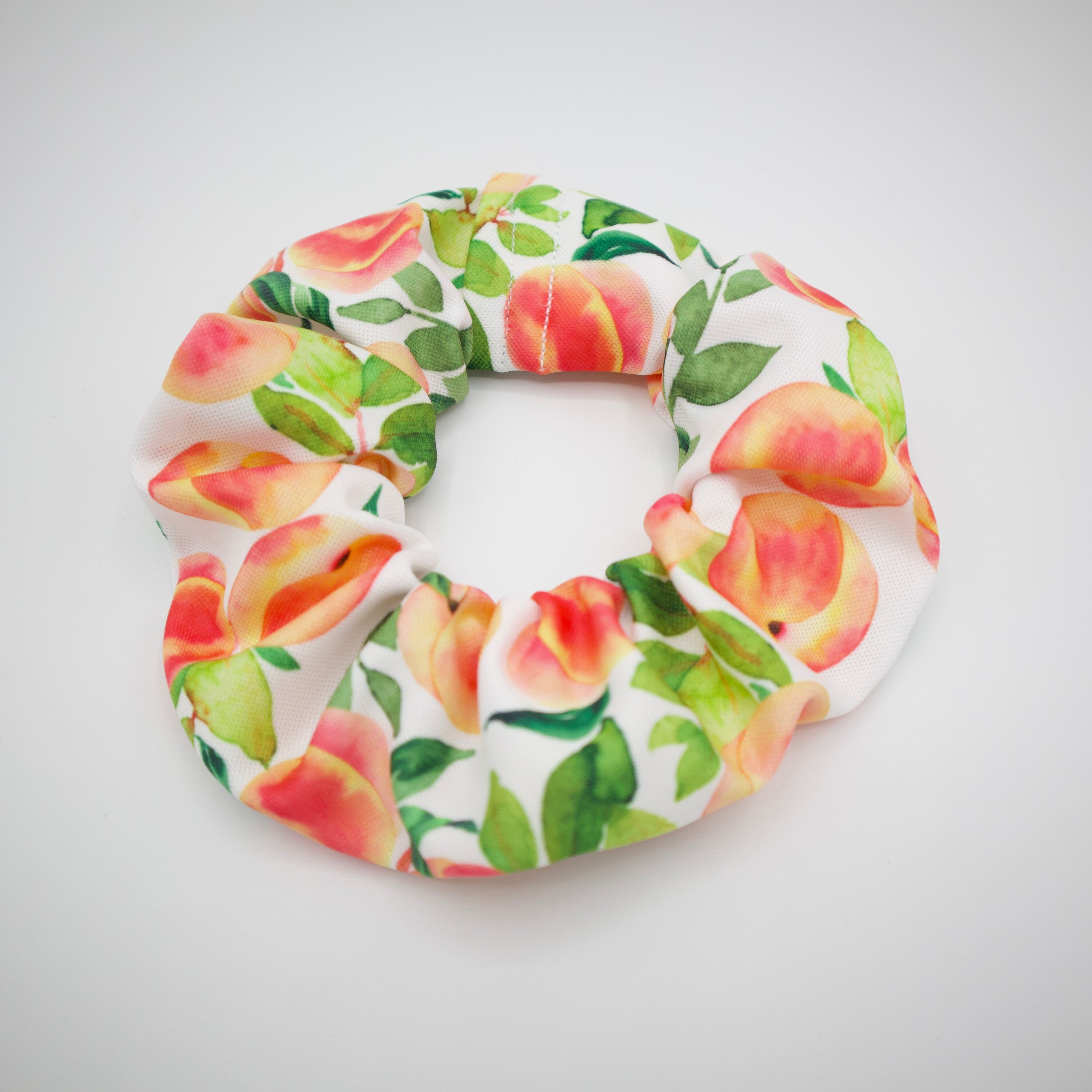 Just Peachy Scrunchie Top Knot Messy Bun Peach Scrunchie - Etsy