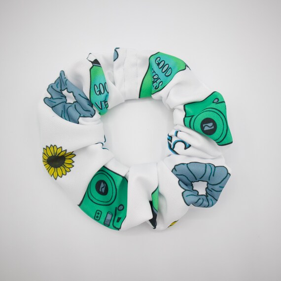 VSCO Girl Scrunchie Top Knot Messy Bun Gifts for Girls | Etsy