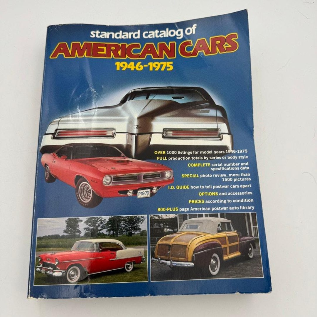 Vintage Standard Catalog of American Cars 1946-1975 Second Ed by John ...