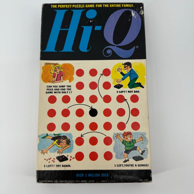 Hi Q Puzzle Game Vintage - Etsy