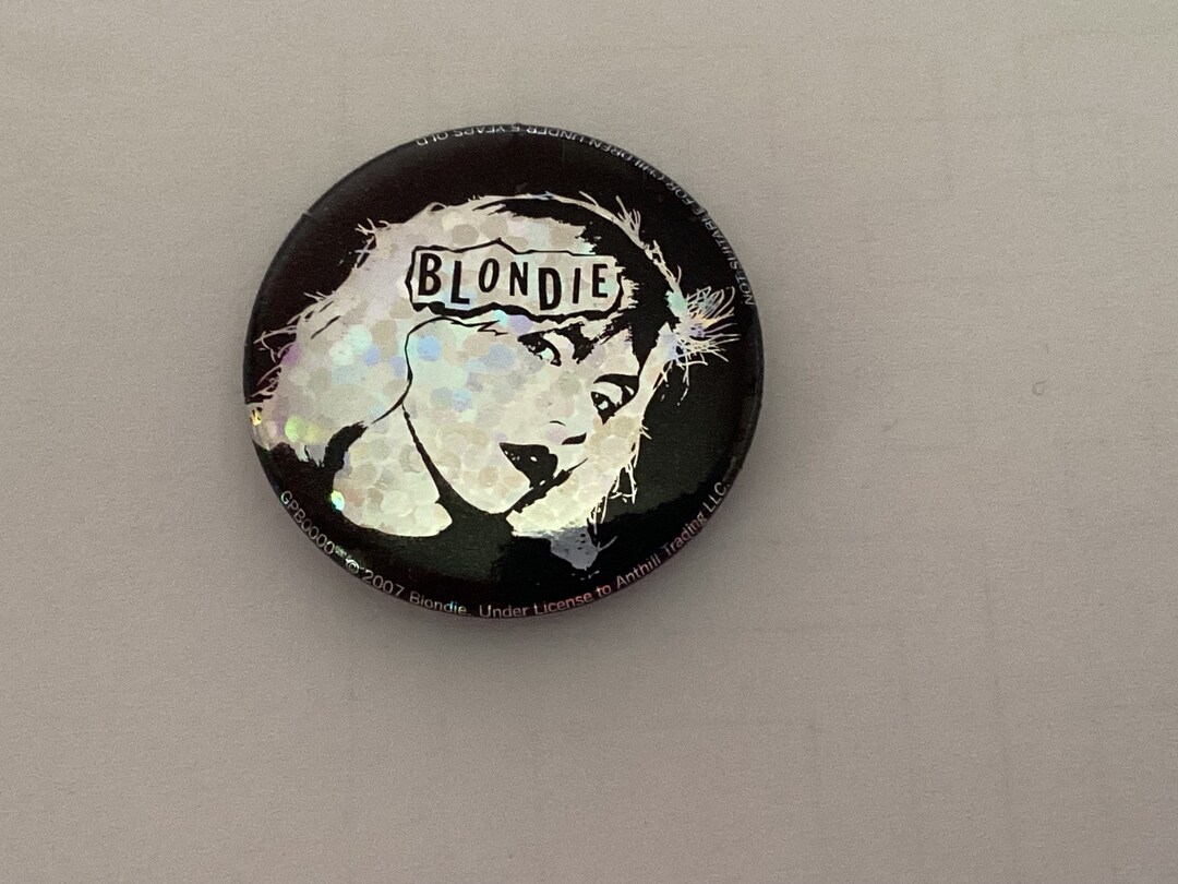 Blondie Debbie Harry 25mm Glitter Button Badge - Etsy