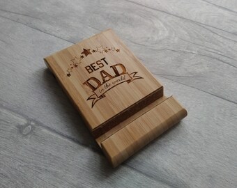 Laser Engraved Phone Stand - Etsy