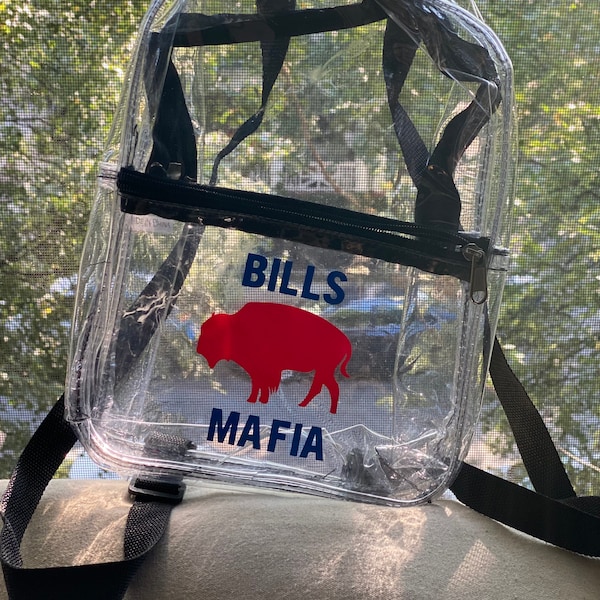 Clear Stadium Bag Buffalo - Etsy