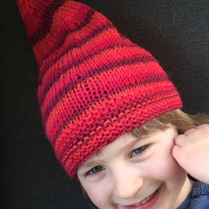 Items similar to Piper's Pixie Hat Knitting Pattern on Etsy