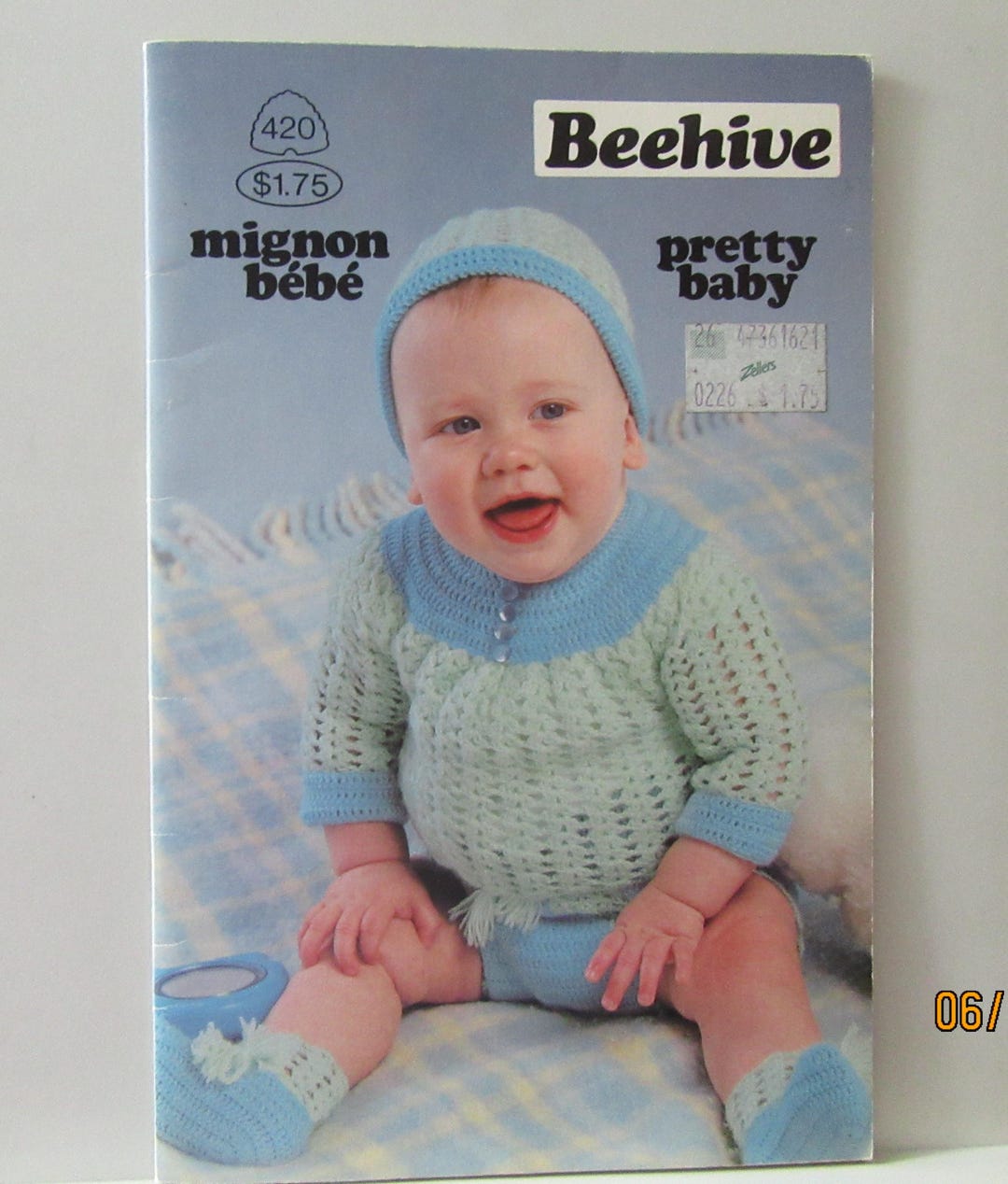 Beehive No. 420 Pretty Baby Knit and Crochet Pattern Booklet - Etsy