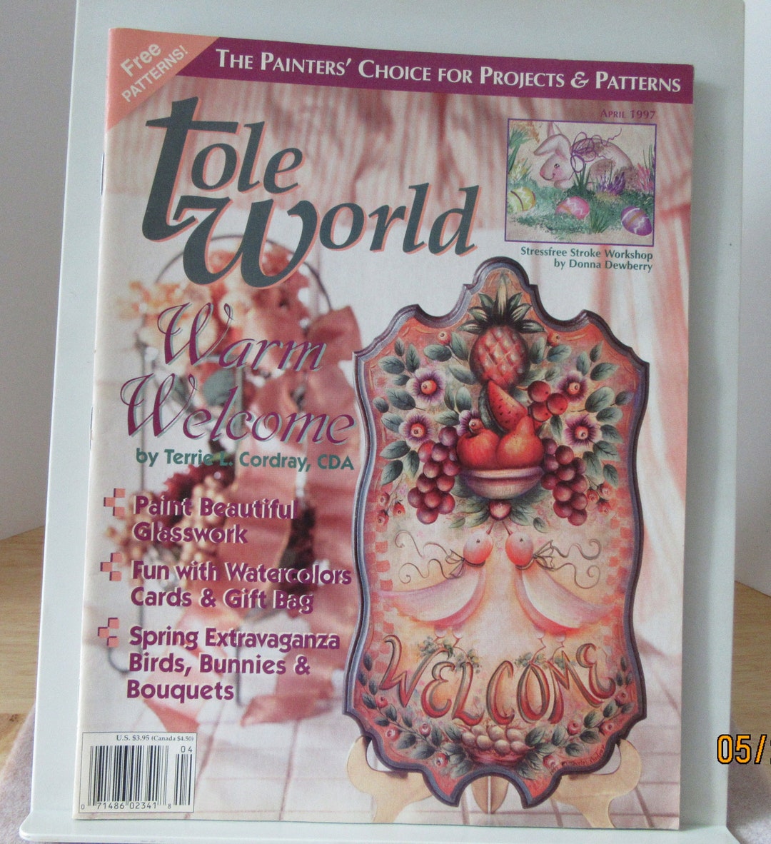Tole World Magazine April 1997 Back Issue - Etsy