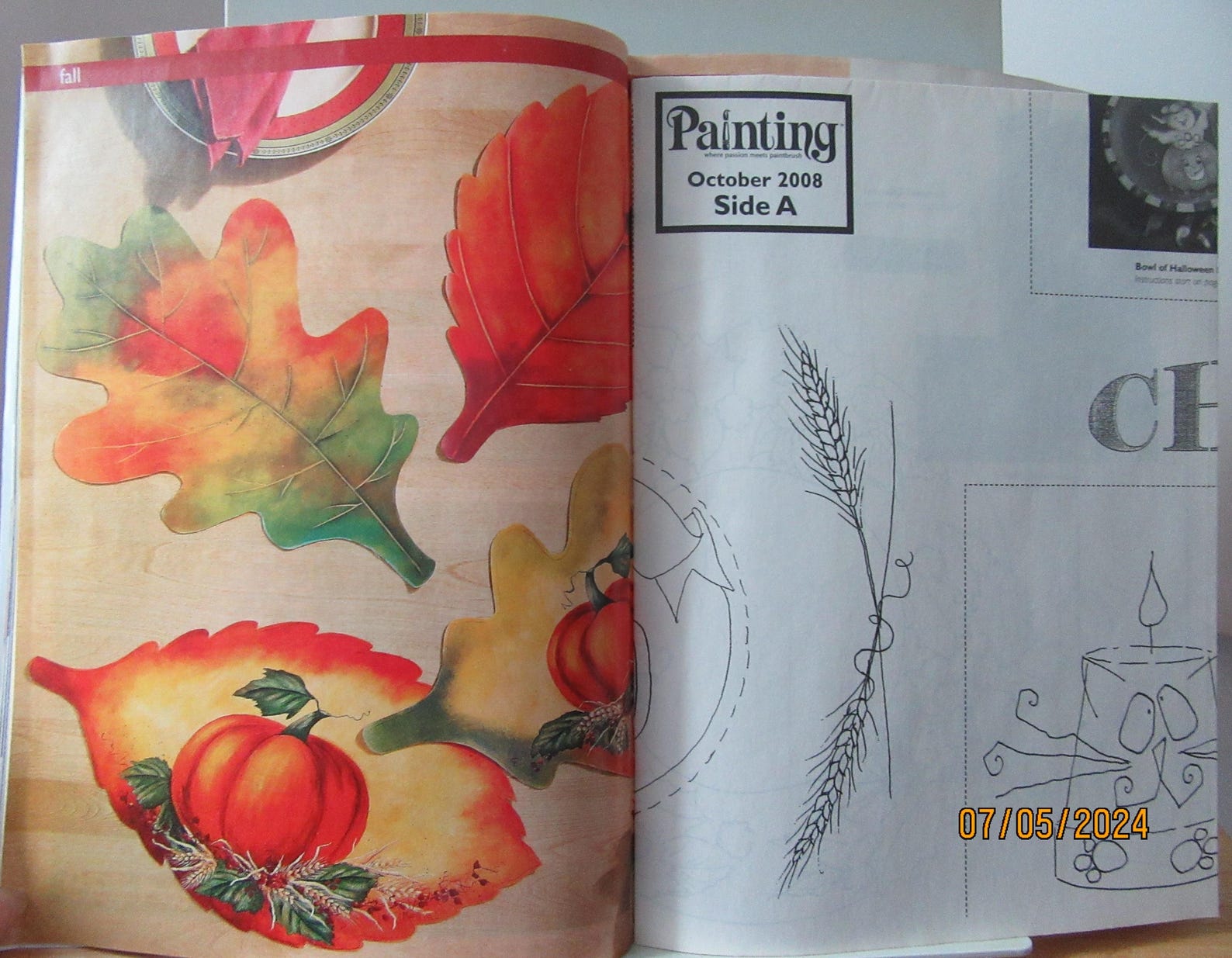 Painting Magazine October 2008 Back Issue - Etsy
