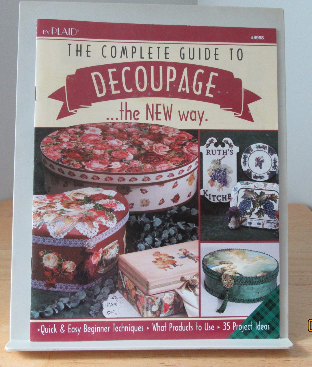 Plaids the Complete Guide to Decoupage – the New Way - Etsy