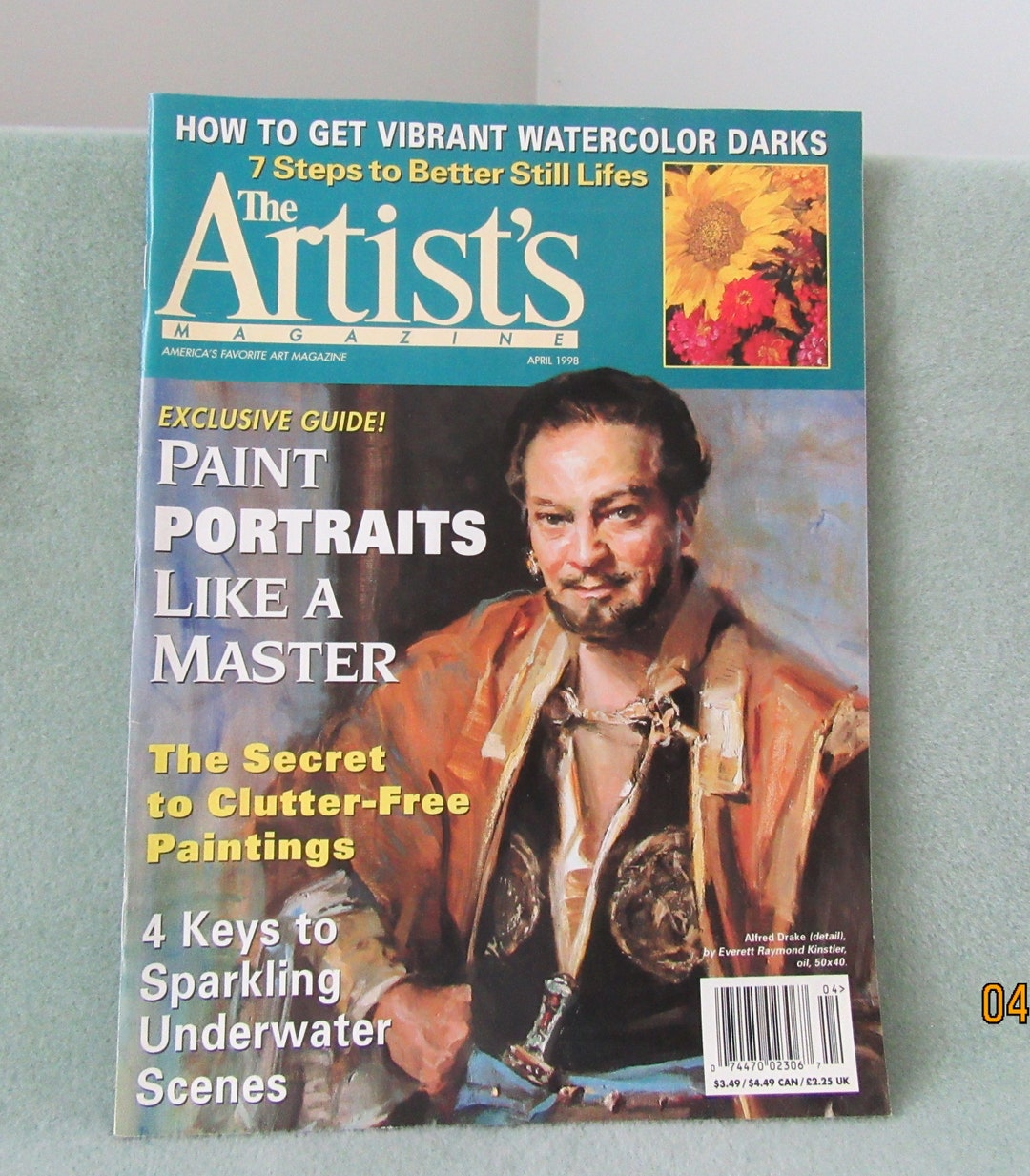The Artist’s April 1998 Magazine – Back Issue - Etsy