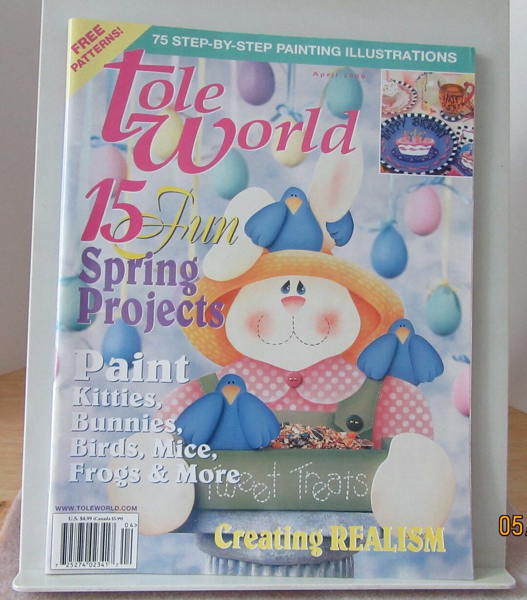Tole World Magazine April 2000 Back Issue - Etsy
