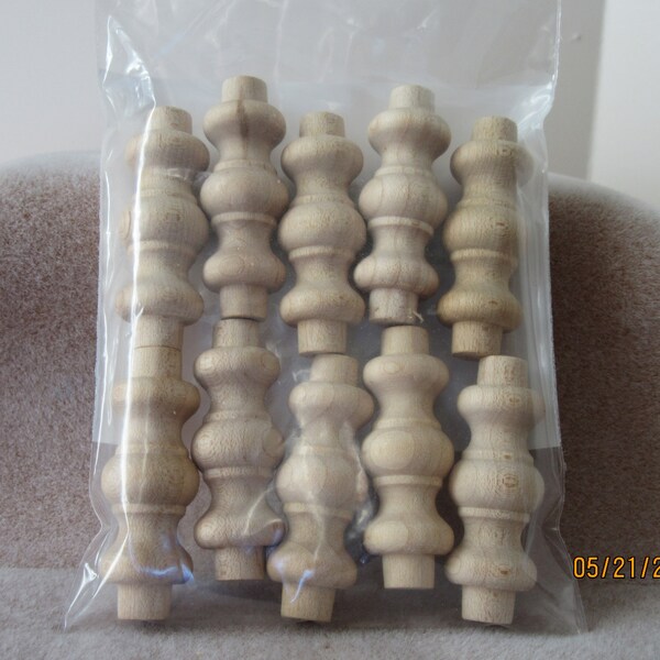 Wood Spindles - Etsy