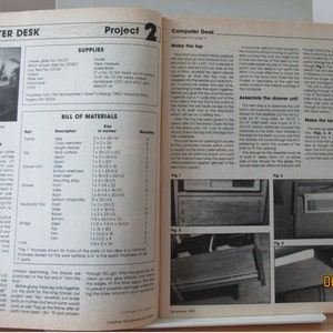 December 1990 Creative Woodworks and Crafts Magazine Back Issue - Etsy