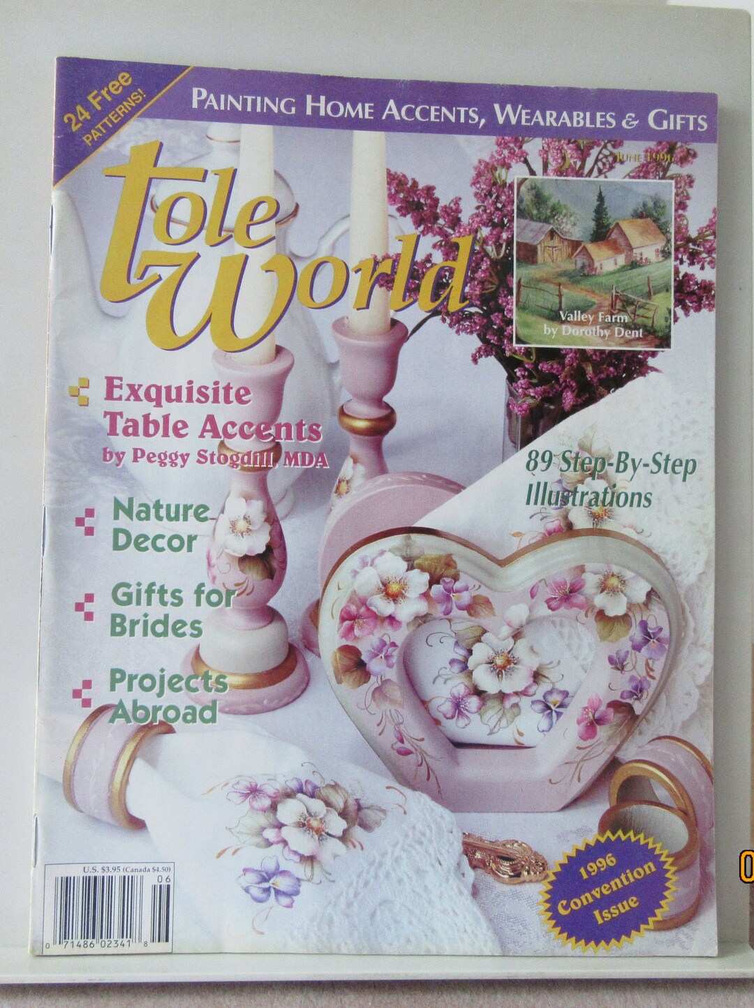 Tole World June 1996 Magazine Back Issue - Etsy