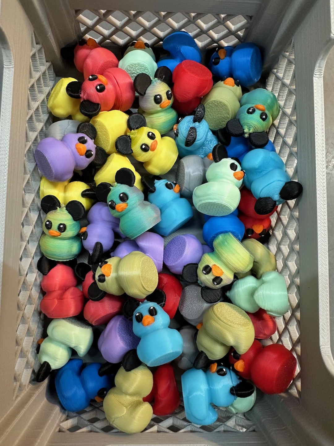 50-pack Mini Ducks With Mouse Ears - Many Colors Available - Etsy