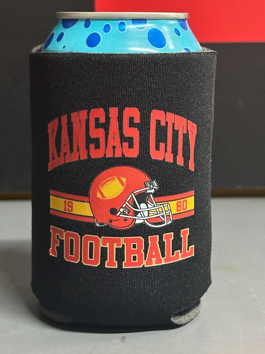 KC Football - Kansas City Can Coolers Cozies - Etsy