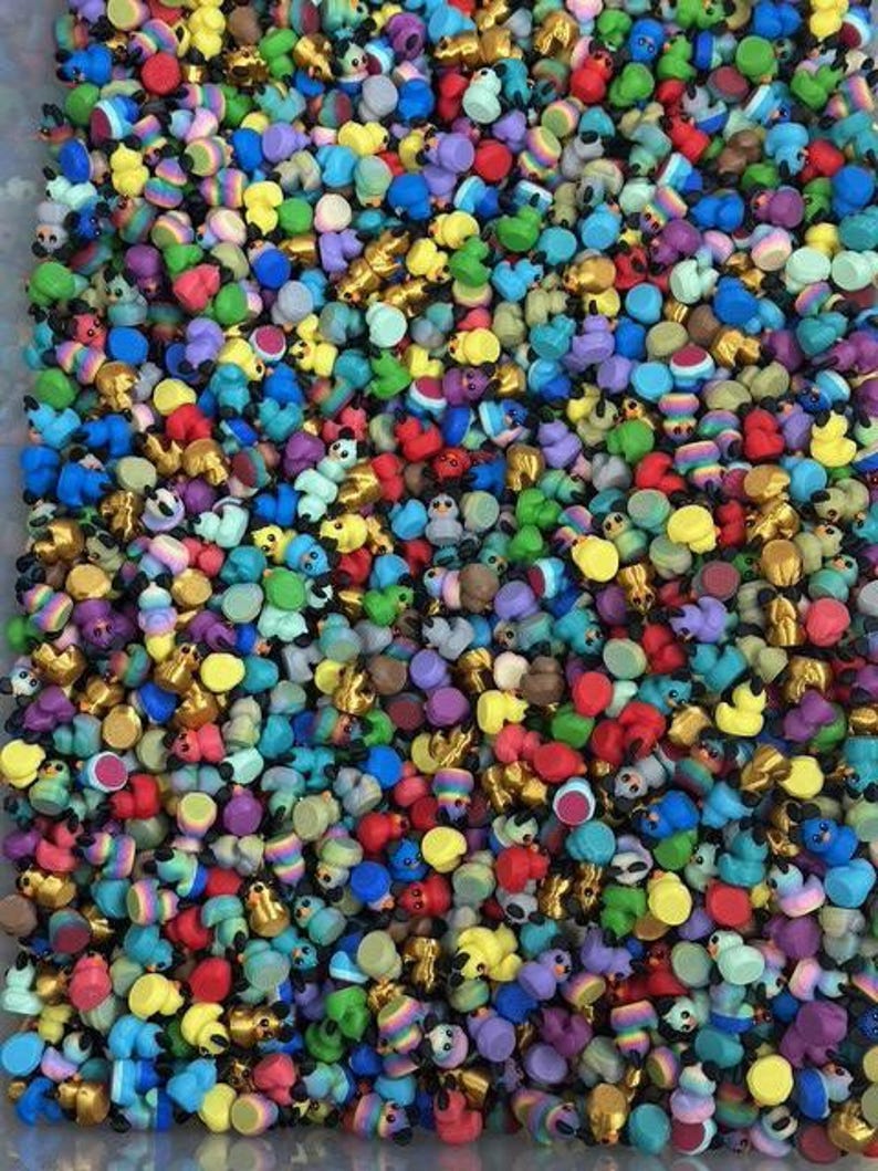Quack Pack! Pop A Can of Mini Ducks With Mouse Ears - Many Colors ...