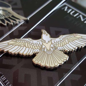 Muninn - Norse Mythology Hard Enamel Pins - Etsy