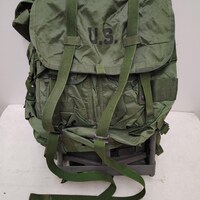 Vintage Czech Army Vintage Rucksack With Y Straps Suspenders M60 Canvas ...
