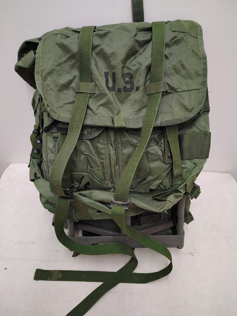 Vintage Military Issued Vietnam Era OD Green Alice Backpack Complete - Etsy