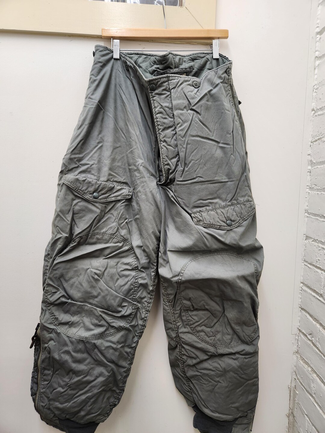 Vintage Military Issued Vietnam Era USAF Extreme Cold Weather Trousers ...