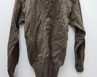 Us Army Military 5 Button Sweater - Etsy