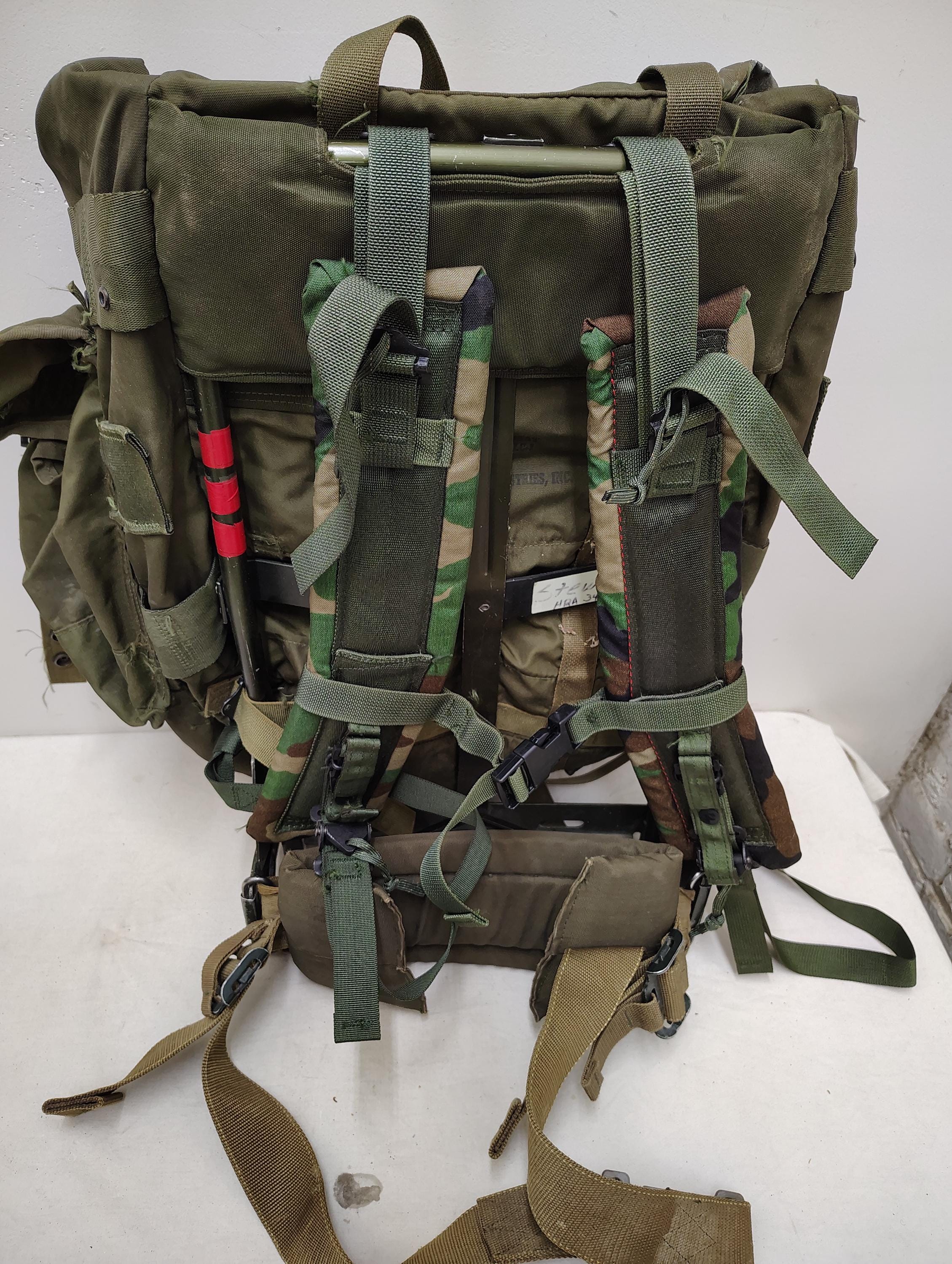 Vintage Military Issued OD Green Alice Backpack Complete - Etsy