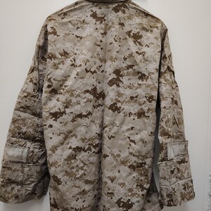 Military Issued USMC Tan Digital Shirt/blouse With Patch - Etsy