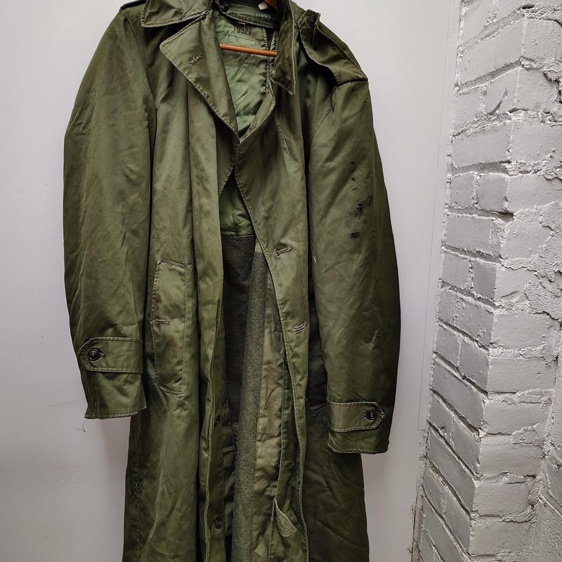 Mens Rain Overcoat Vintage - Etsy