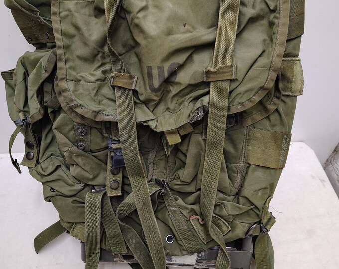 Vintage Military Issued Vietnam Era OD Green Alice Backpack Complete - Etsy