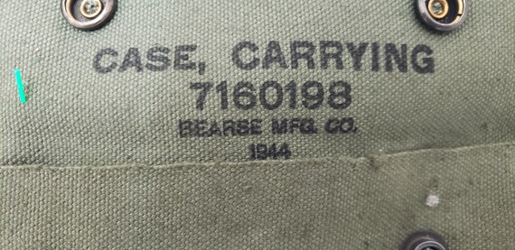 Militaria Vintage Military Issued World War 2 Carrying Case ...