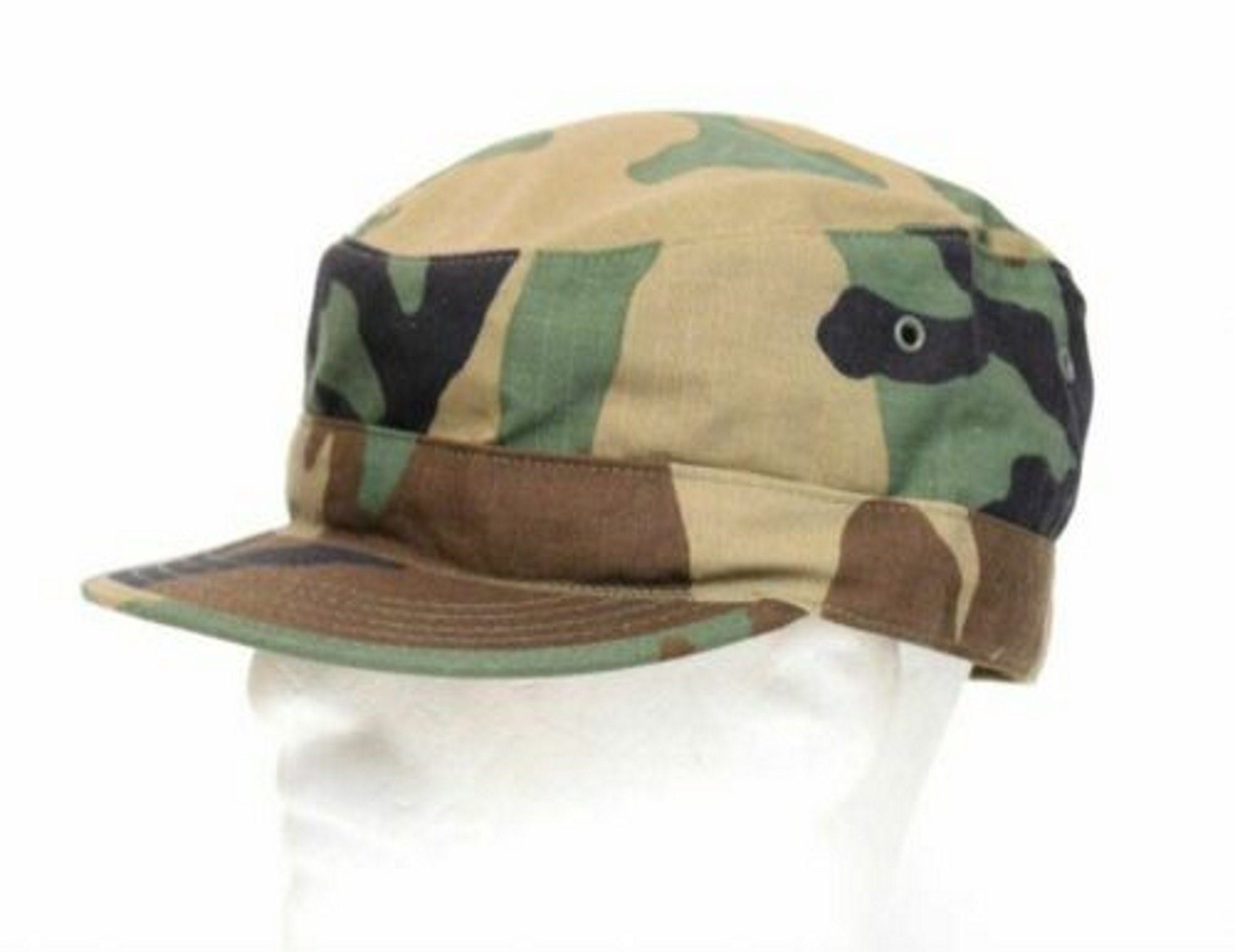 Vintage Military Issued Woodland Hot Weather Patrol Cap-new - Etsy