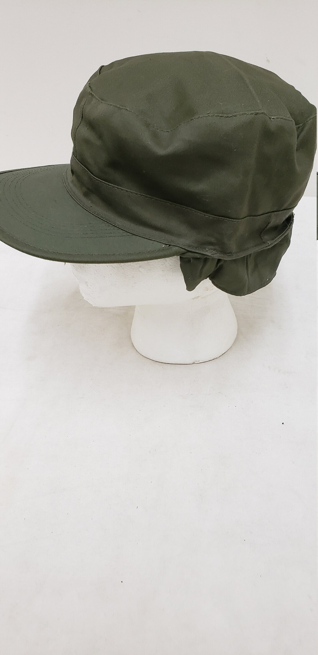 Military Style OD Green Winter Cap - Etsy