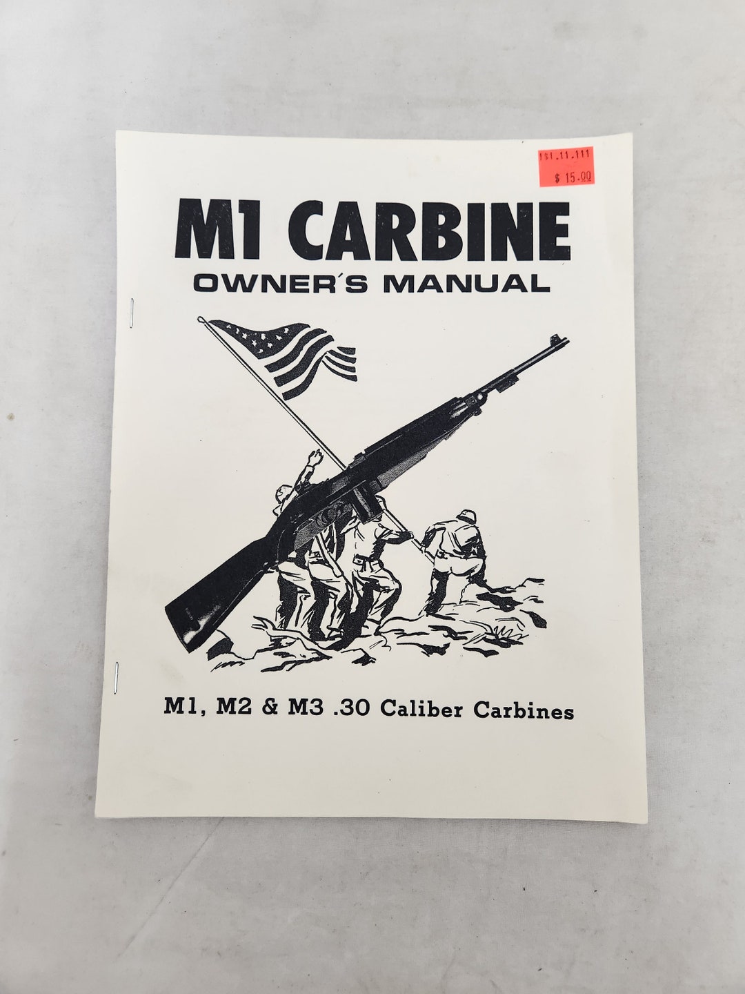 Vintage Military Issued M1 Carbine Owner's Manual - Etsy