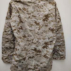 Military Issued USMC Tan Digital Shirt/blouse With Patches - Etsy