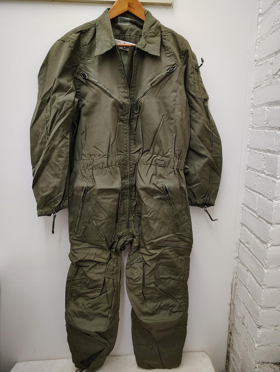 Vintage Military Issued OD Green CVC Coverall's-new-small Short - Etsy
