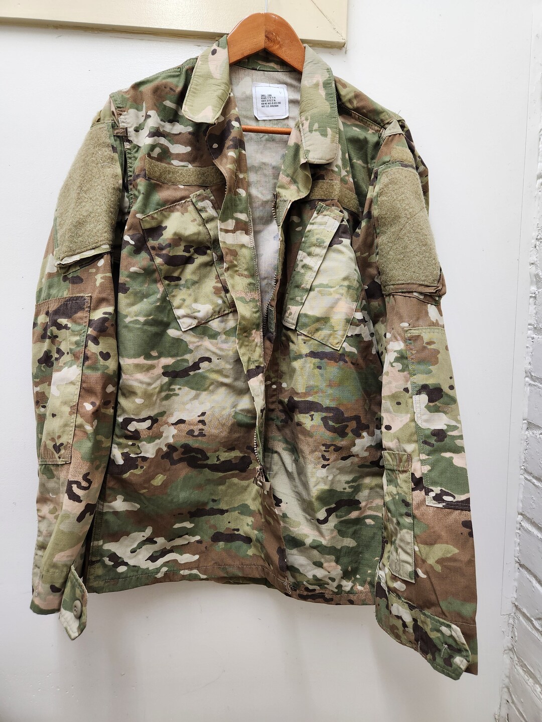 Military Issued Multi Cam Shirt/blouse-sl - Etsy