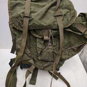 Vintage Military Issued Vietnam Era OD Green Alice Backpack Complete - Etsy