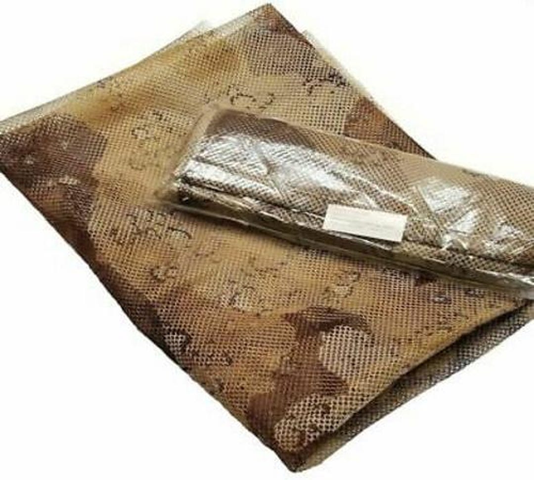 Vintage Military Issued Choc. Chip Sniper Veil-new - Etsy