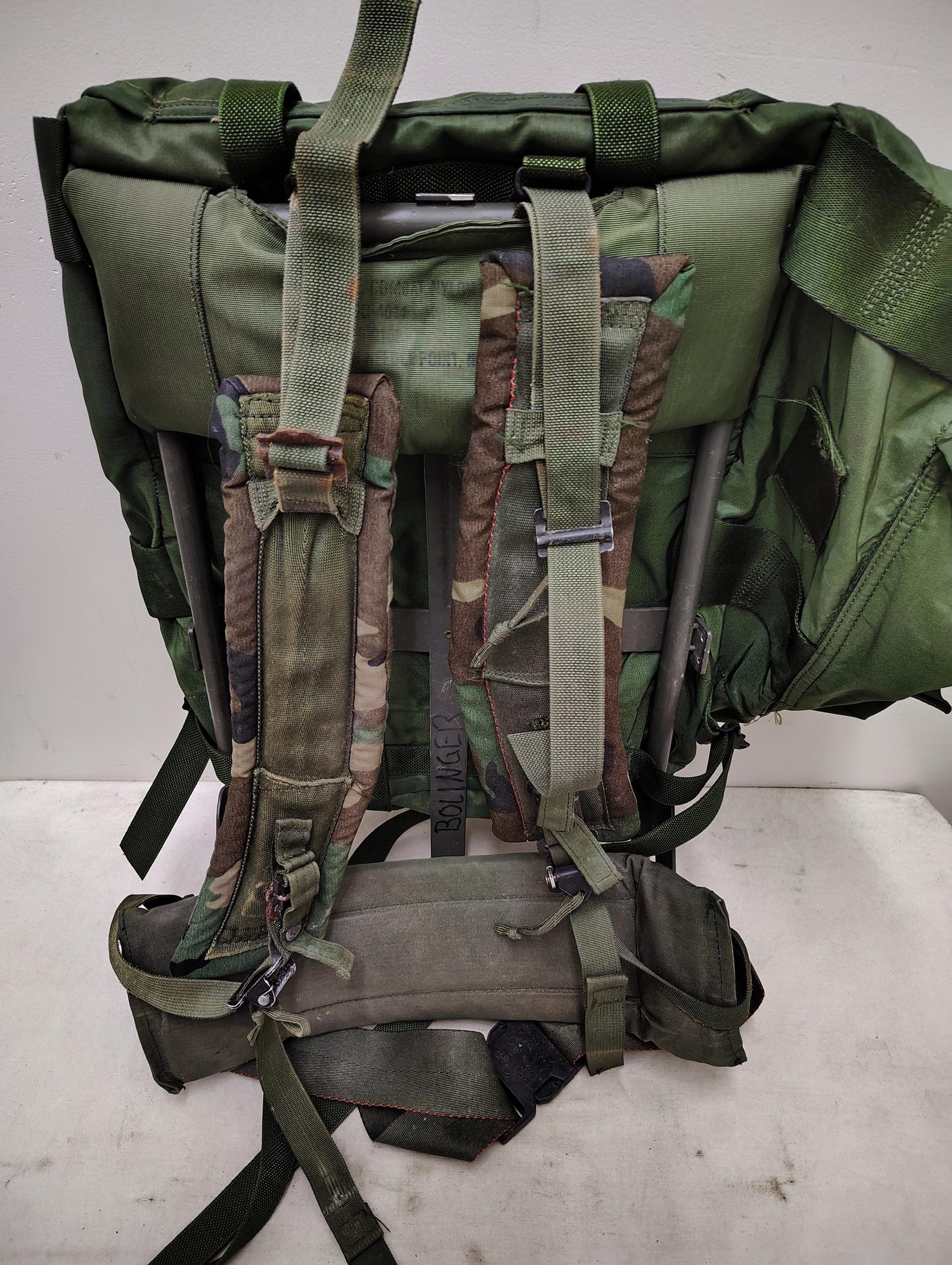 Vintage Military Issued Vietnam Era OD Green Alice Backpack Complete - Etsy